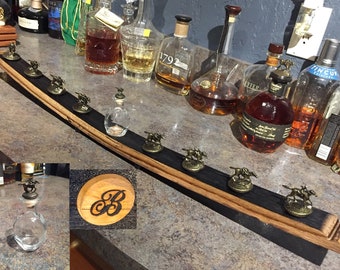 STAVE Blanton's Bourbon Stopper Dispay REAL Barrel Wood | Etsy