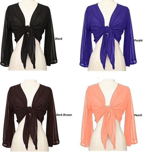 Chiffon Shrug - Etsy