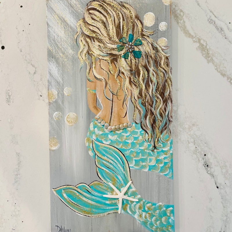 Acrylic Mermaid - Etsy