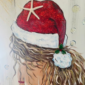 Mermaid Santa - Etsy