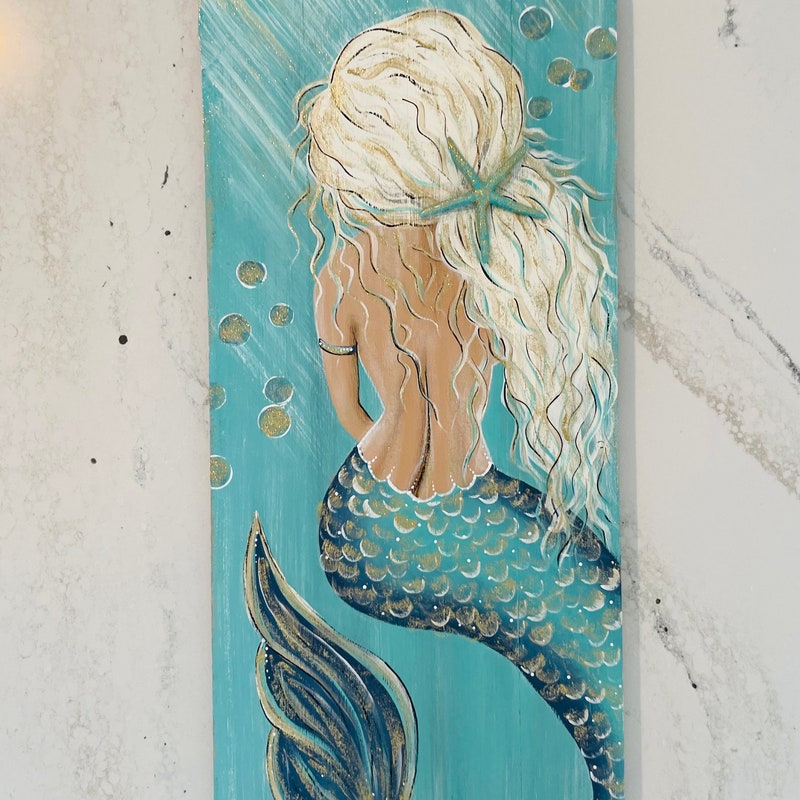 Wood Mermaid - Etsy