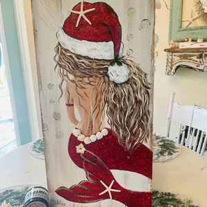 Mermaid Santa - Etsy