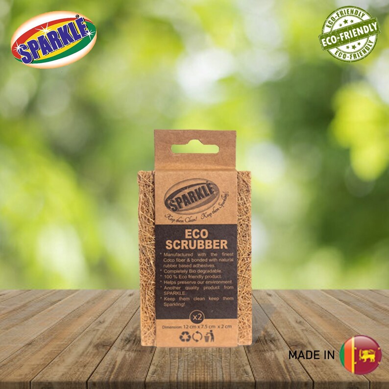 Natural Biodegradable and Eco Friendly Scrubber Finest Coco Fiber ...