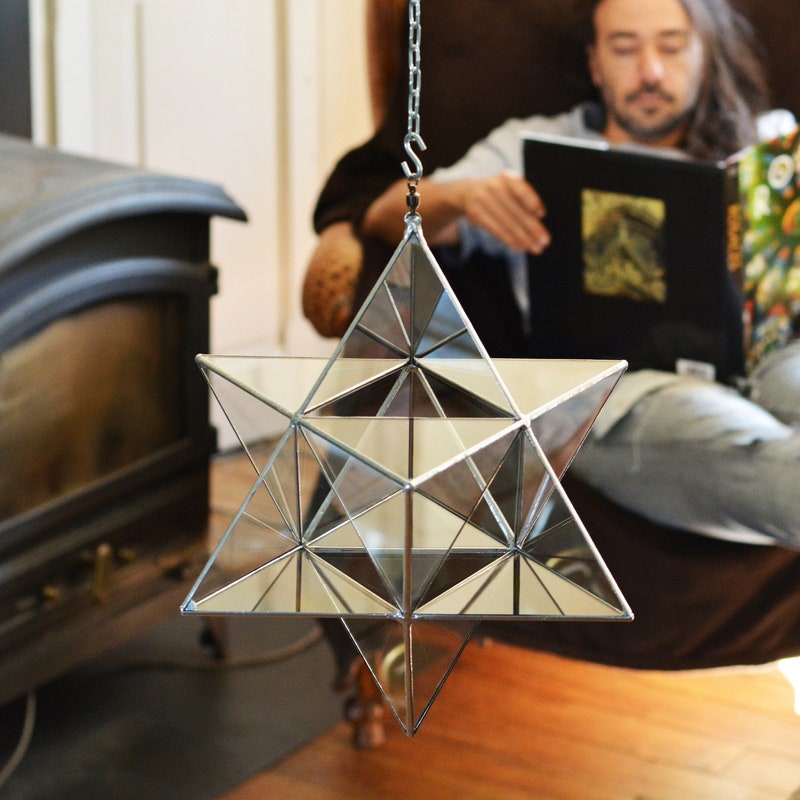 Sacred Geometry Stained Glass - Etsy