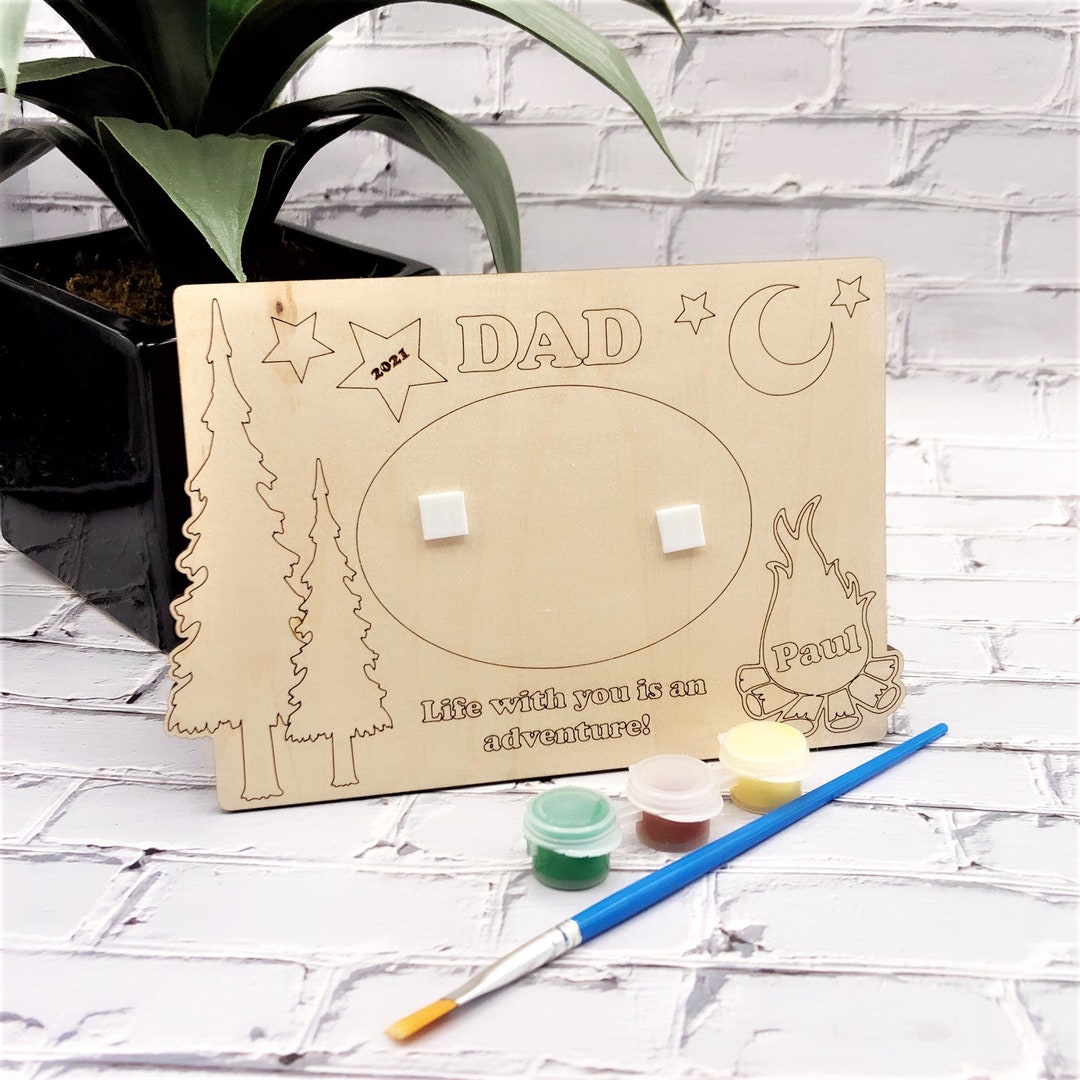 DIY Adventure Father's Day Craft / Father's Day Frame / DIY Dad Craft ...