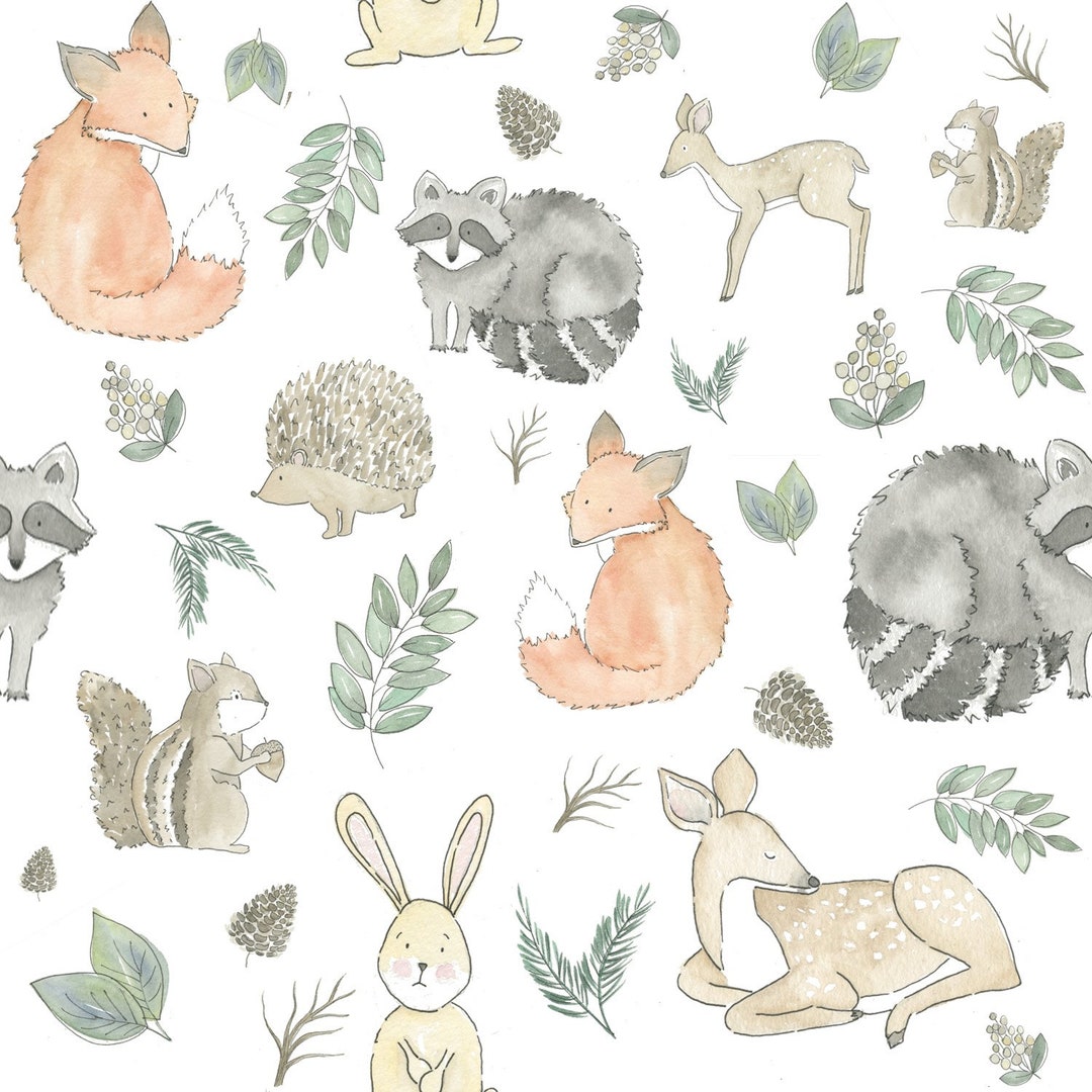 Woodland Critters Forest Animals - Etsy
