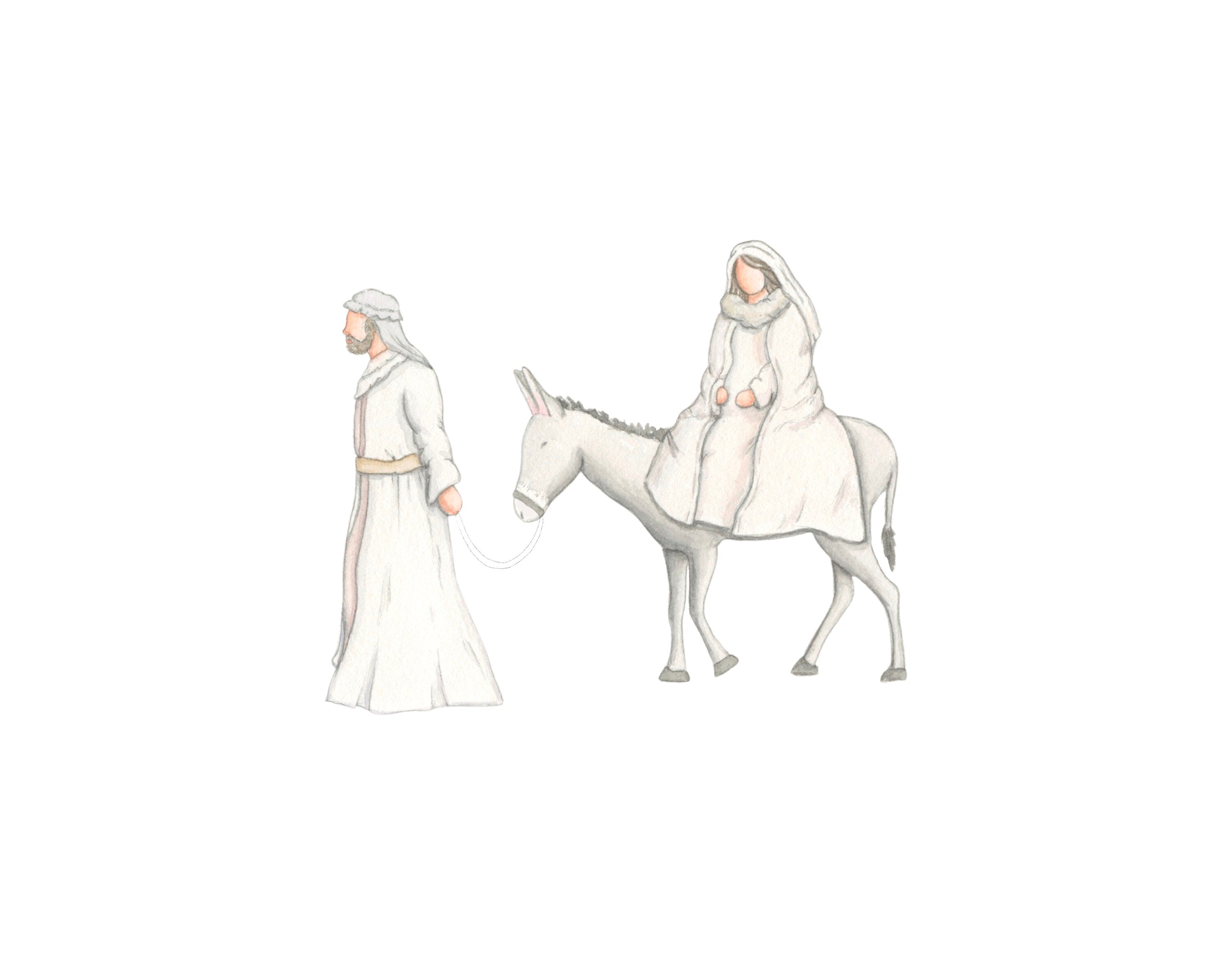 Story of Jesus Birth Nativity Wisemen Christmas Religious - Etsy