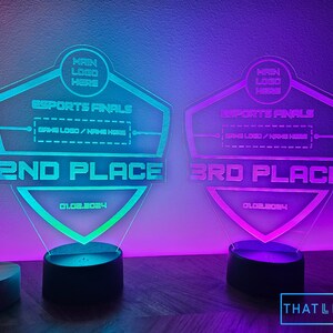 Esports LED Trophy Set - Great for Teams, Competitions, and Tournaments ...