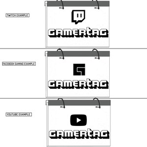 Custom Gamertag Wall Hanging LED Sign | Multiple Sizes | | for ...