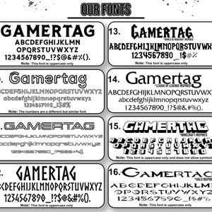 Custom Streamer Design - Single Base LED With Gamertag - for Streamers ...