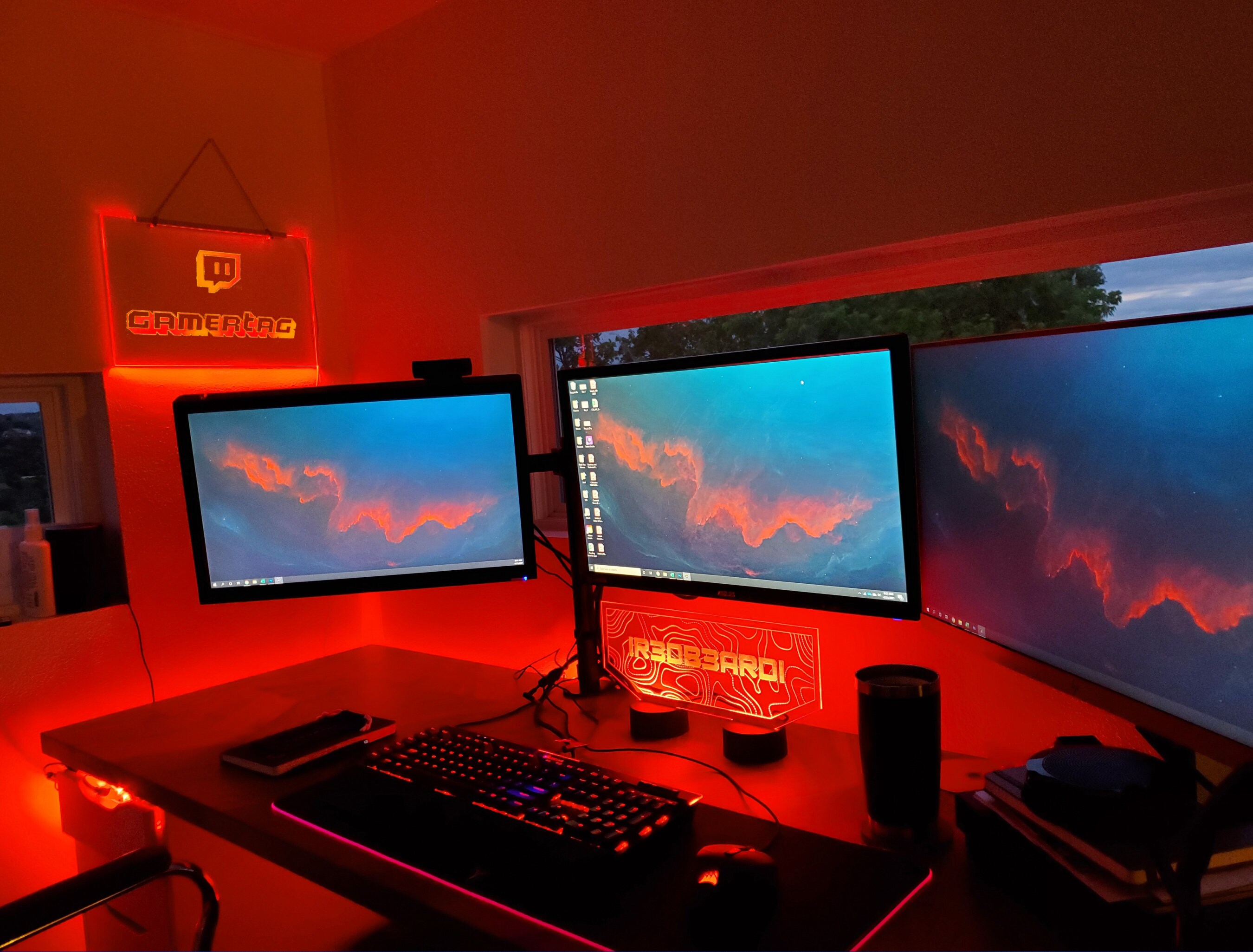 Custom Gamertag Wall Hanging LED Sign Multiple Sizes for - Etsy Canada