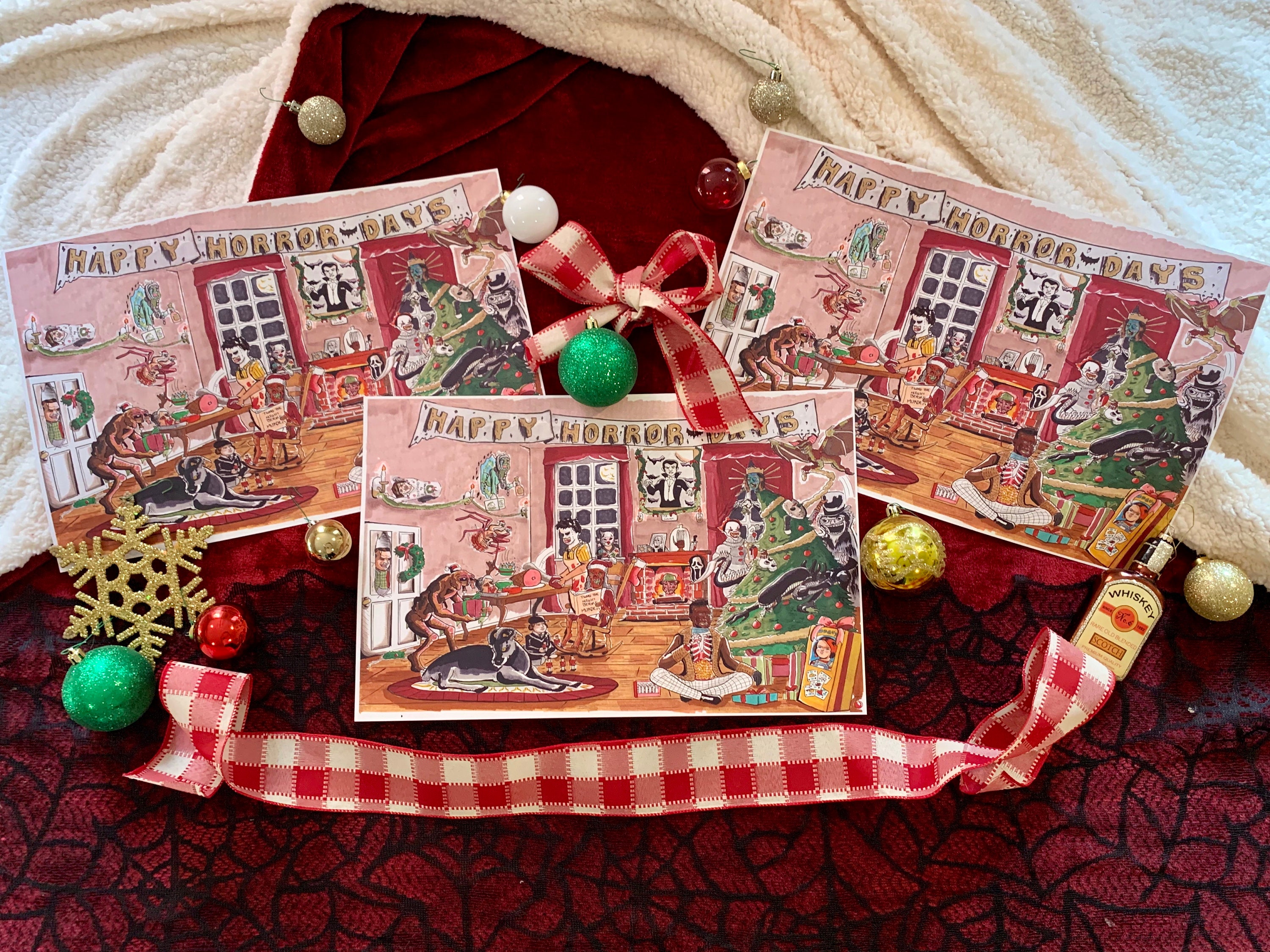 Happy Horror Days Holiday Poster. - Etsy