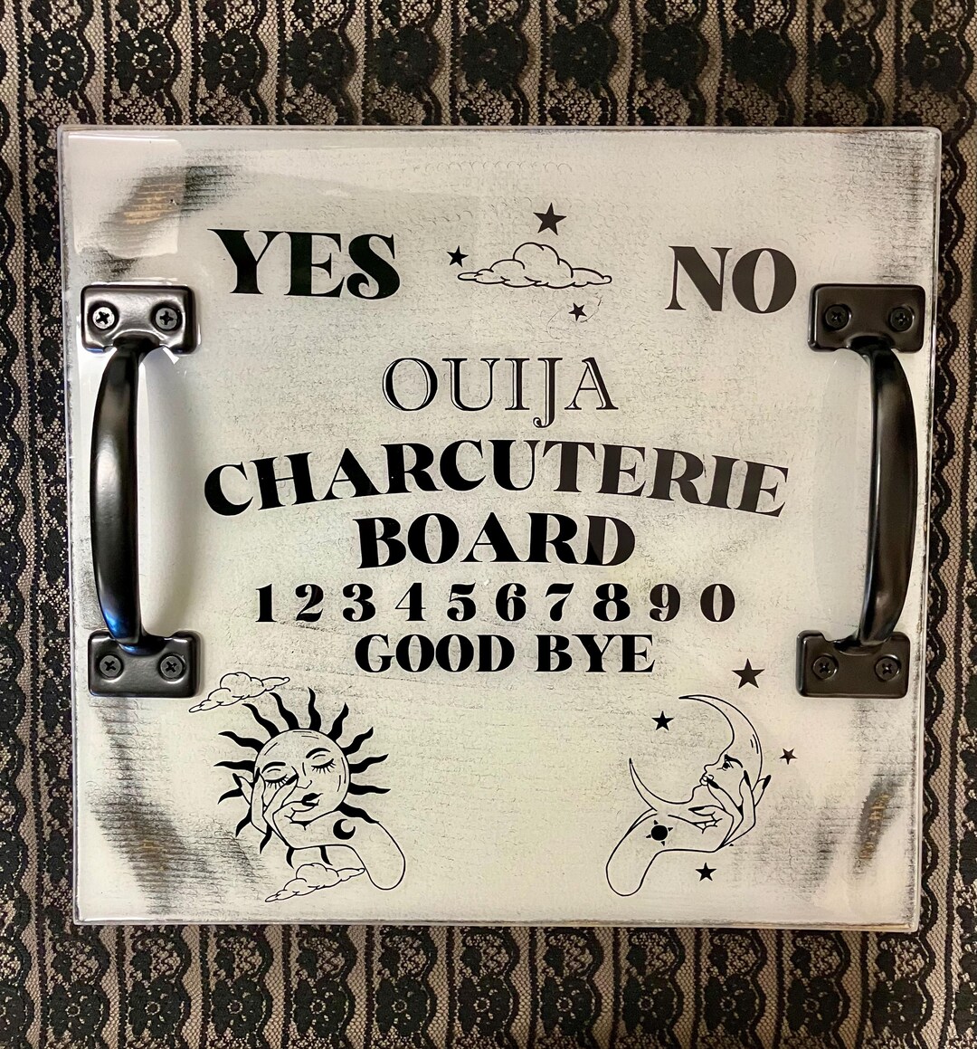 Charcuterie Board Ouija Board Charcuterie Farmhouse Plank Charcuterie ...