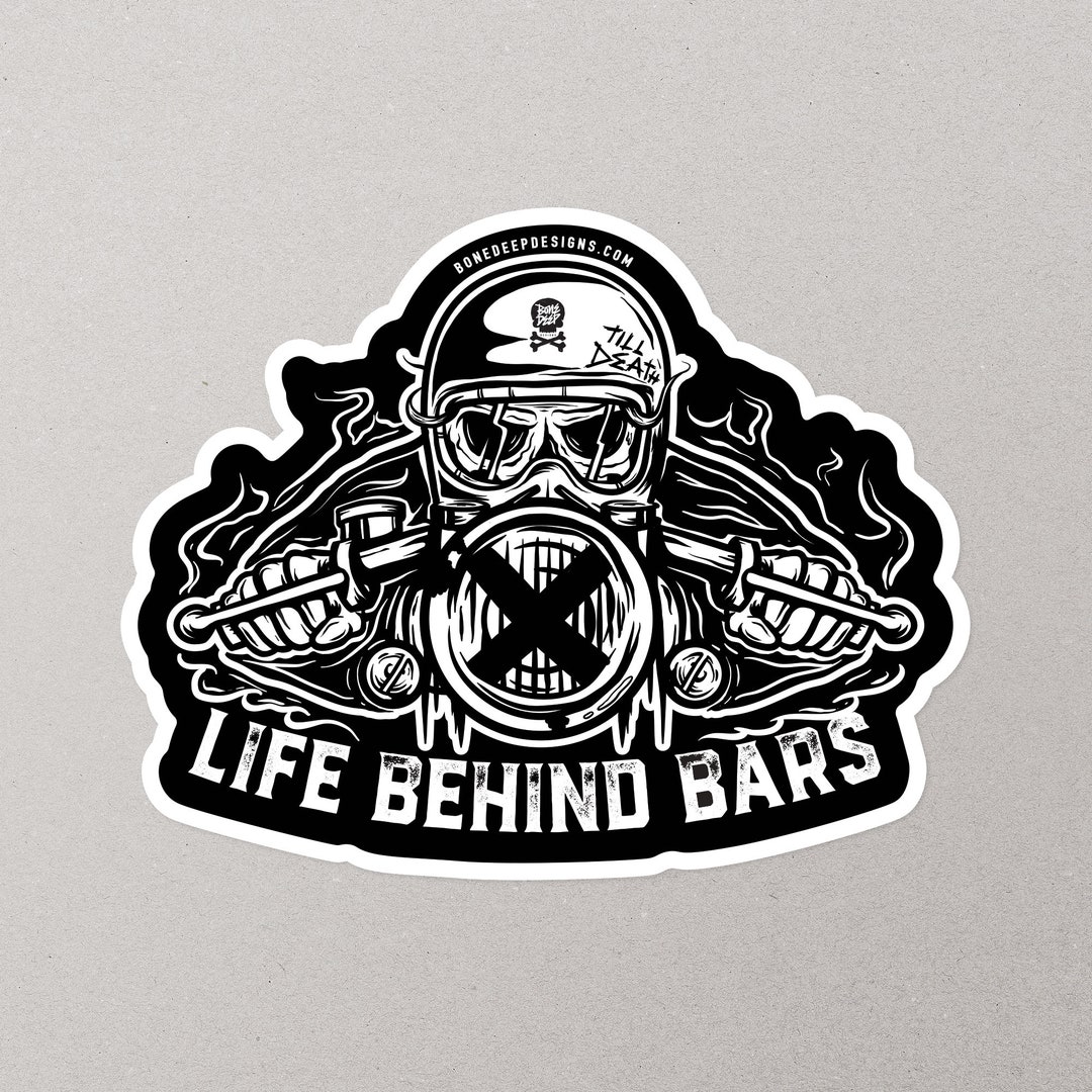 Life Behind Bars Decal - Etsy