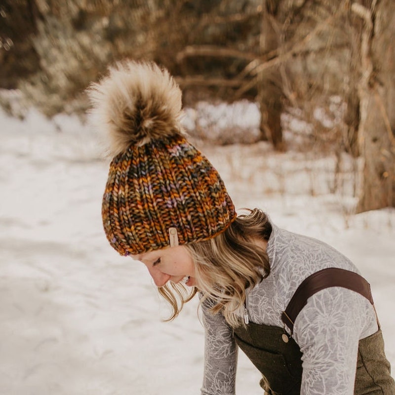 Wool Knit Hat - Etsy