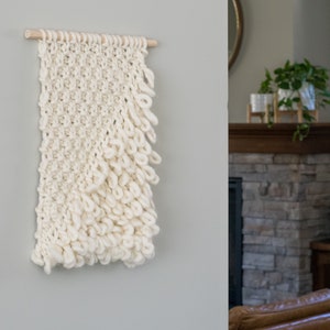 KNITTING PATTERN: Scandia Wall Hanging | Knit Wall Hanging Pattern ...