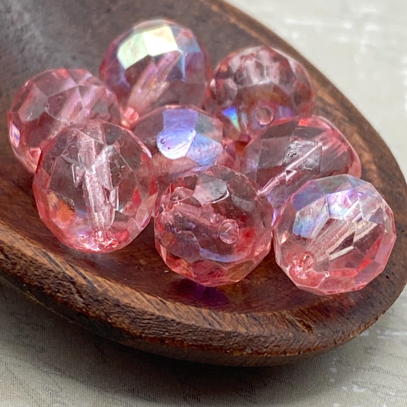 Fire Polished Beads - Etsy