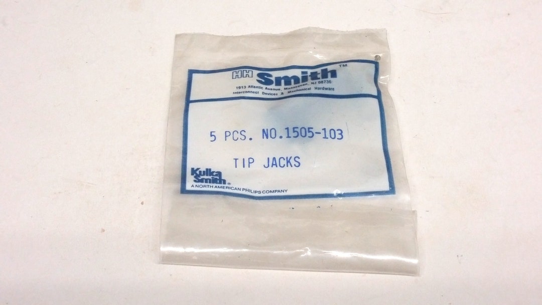 Five New Unused Little Black Probe Tip Jack #HW-0062 - Etsy