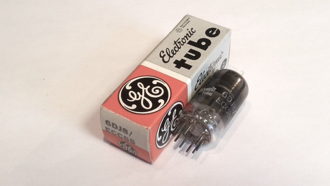 Gray Glass GE 6DJ8 ECC88 Radio Receiver Preamp Tube #VT-0556 - Etsy