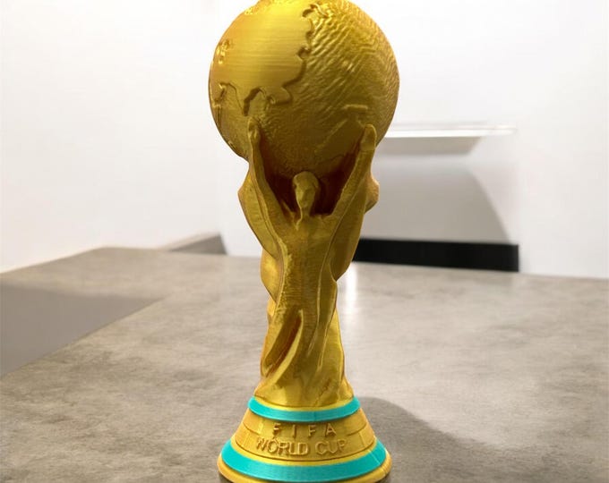 Miniature World Cup Trophy - Two Colors - Etsy