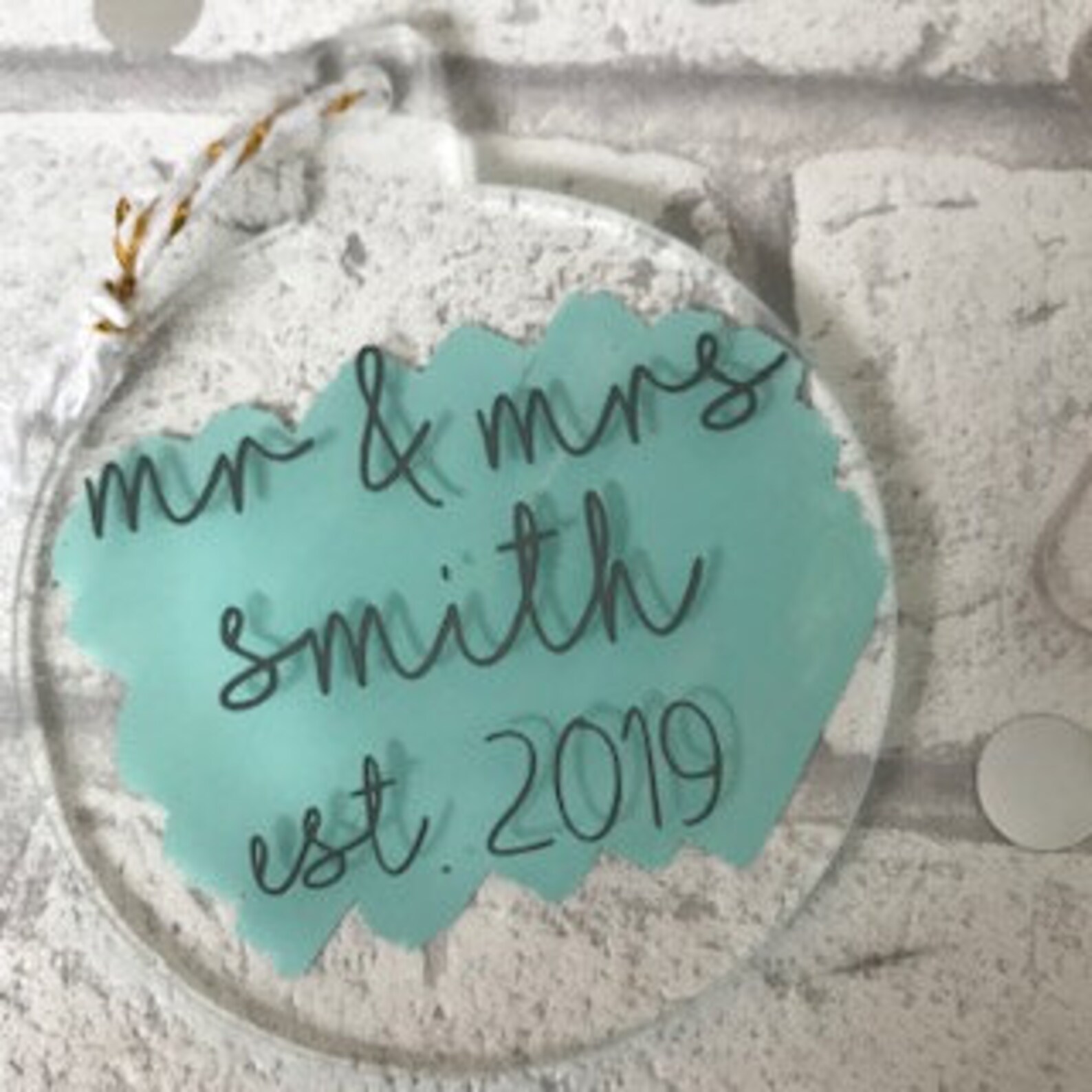 Clear Acrylic Bauble Shapes. Vinyl Lettering Bauble Blanks | Etsy