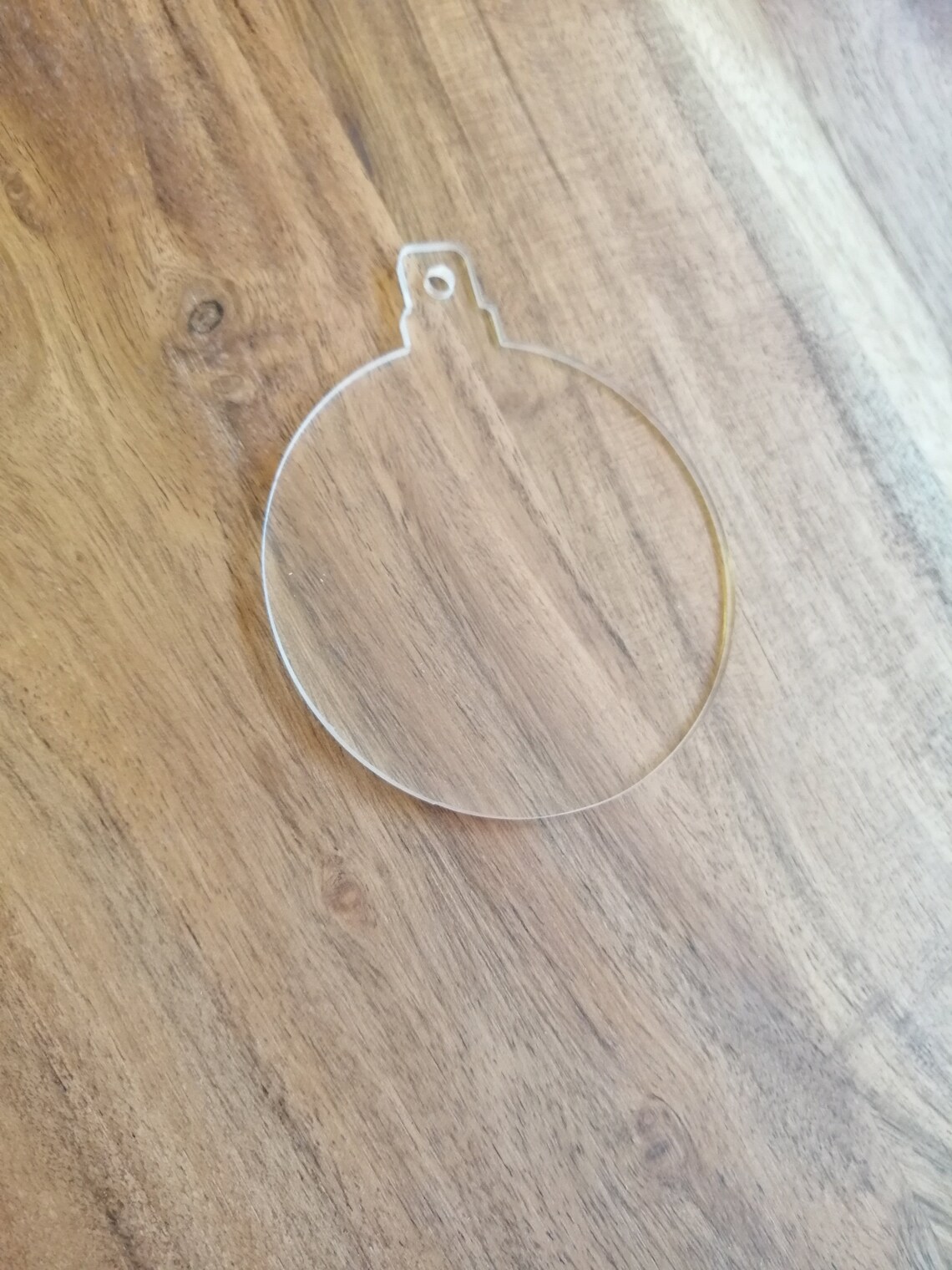 Clear Acrylic Bauble Shapes. Vinyl Lettering Bauble Blanks | Etsy