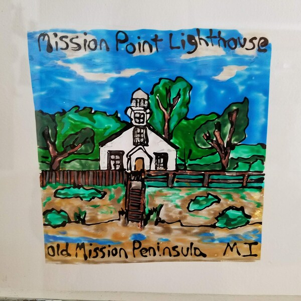 Lighthouse Window Cling - Etsy