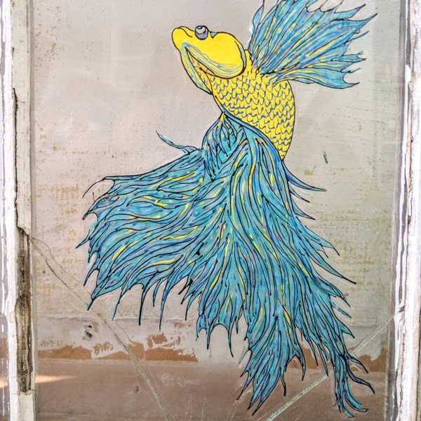 Big Fish Decal - Etsy