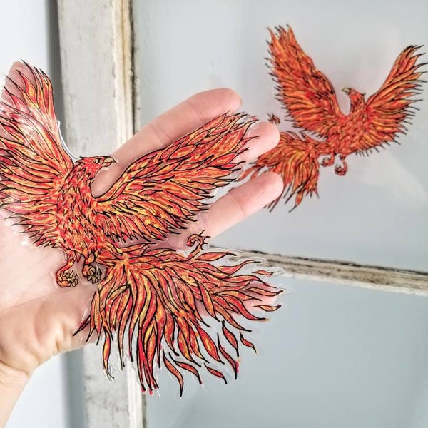Phoenix Bird Art - Etsy