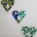 Green and White MSU Heart With Michigan Outline Window Art - Etsy
