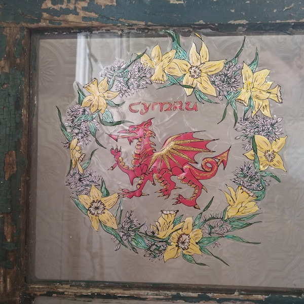 Welsh Dragon Garden Art - Etsy