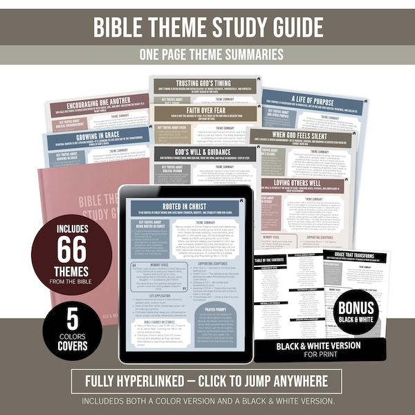 Loaded Bible Topics - Etsy