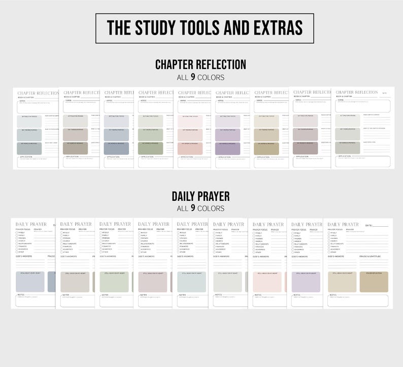 Ultimate Bible Bundle, Fully Hyperlinked Bible Study Guide, Summaries ...