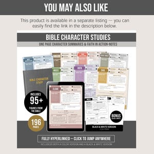 Books of the Bible Study Guides, Bible Book and Reflection 2 Sheet per ...