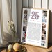 25 Reasons We Love You, Poster Picture Template 25th Birthday Gift for ...