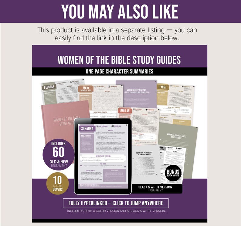 Books of the Bible Study Guides, Bible Book and Reflection 2 Sheet per ...