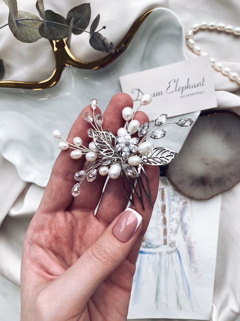 Wedding Hair Pins Bridal Hair Pins Wedding Hair Comb Bridal Etsy