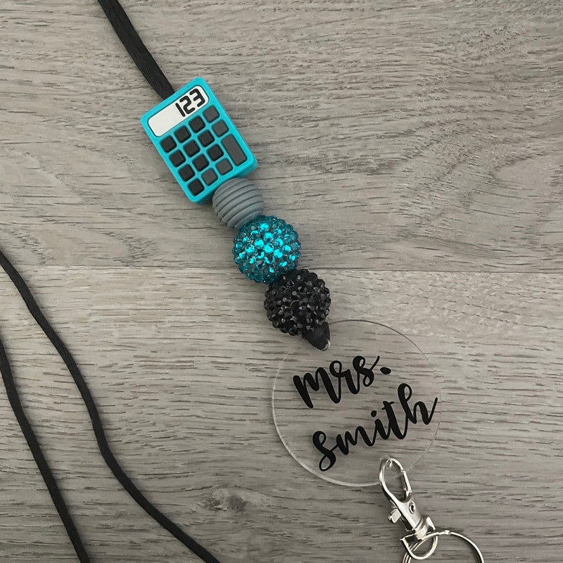 Math Lanyard Teachers - Etsy