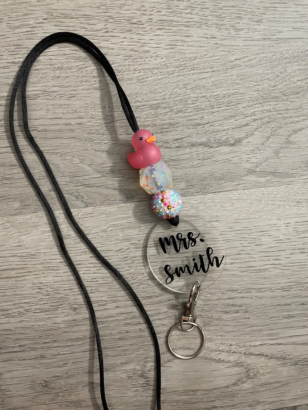 Personalized Lanyard, Teacher Lanyard, Badge Holder, Pre School Teacher ...