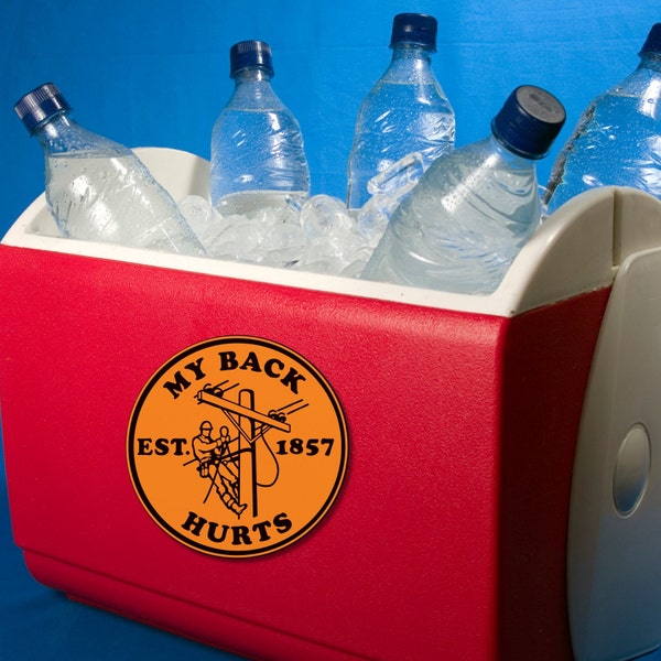 My Back Hurts Stickers - Etsy