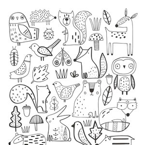 A4 Animal Colouring Page, Coloring Page, Childrens Colouring Page ...