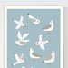 Seagull Print - Wall Print - Wall Art - Etsy