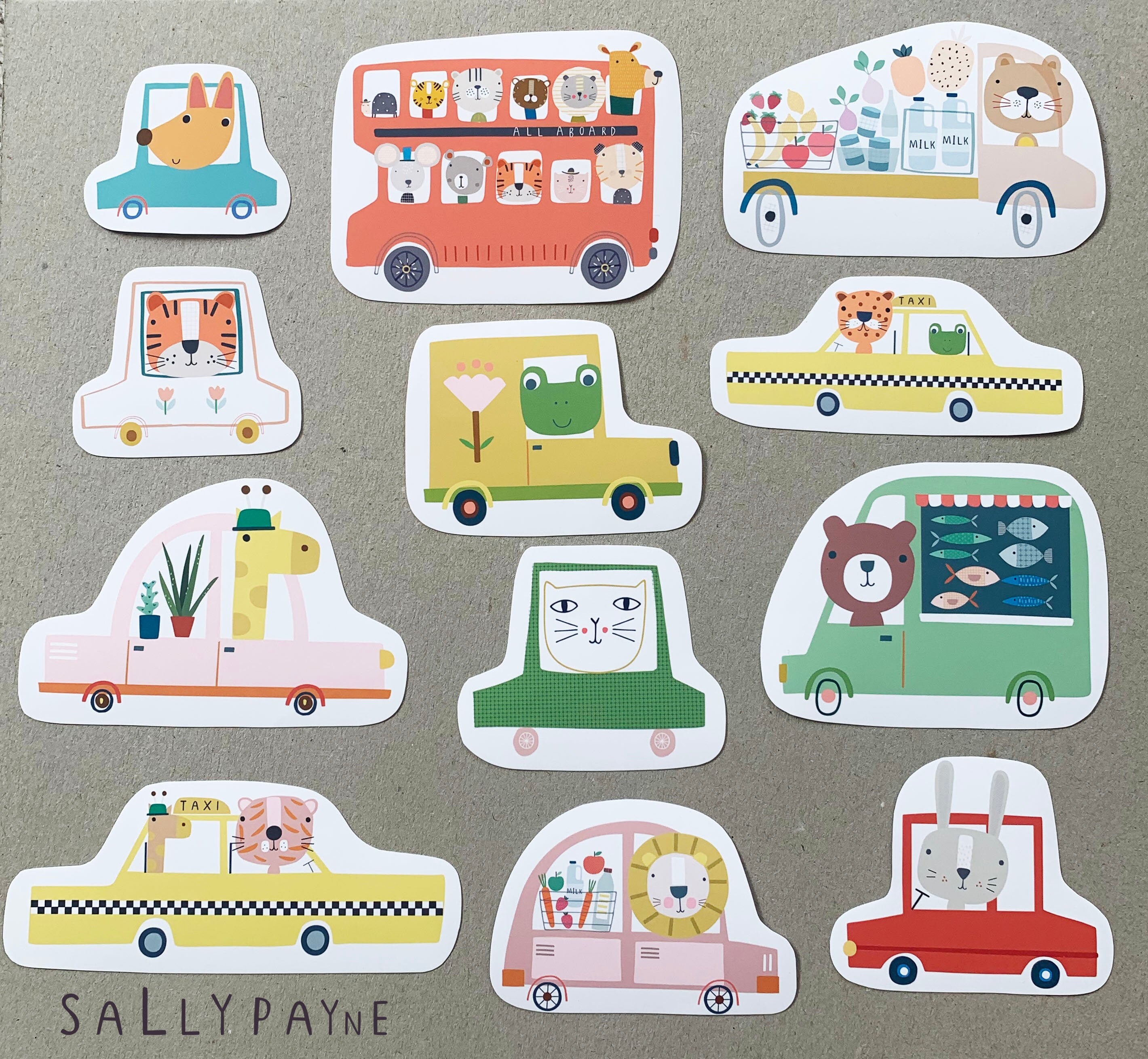 Transport Stickers Mixed Stickers Kids Stickers - Etsy UK