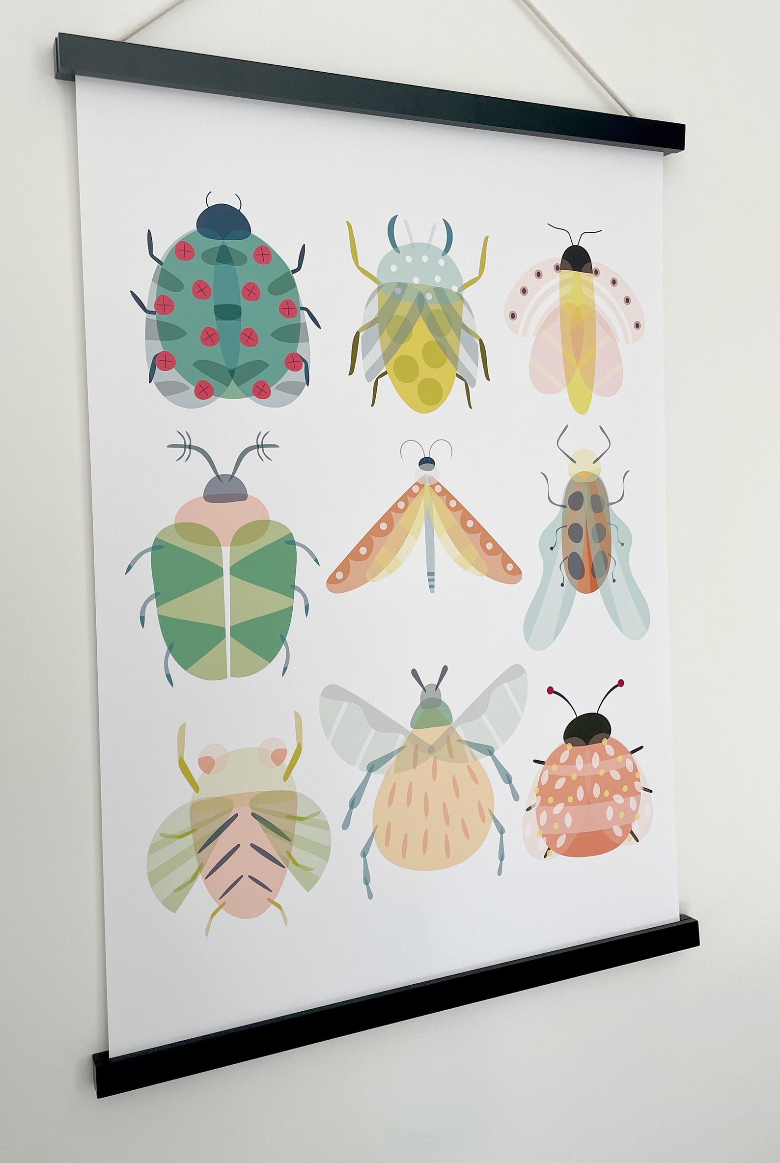 Bug Wall Art Wall Art Children's Prints | Etsy