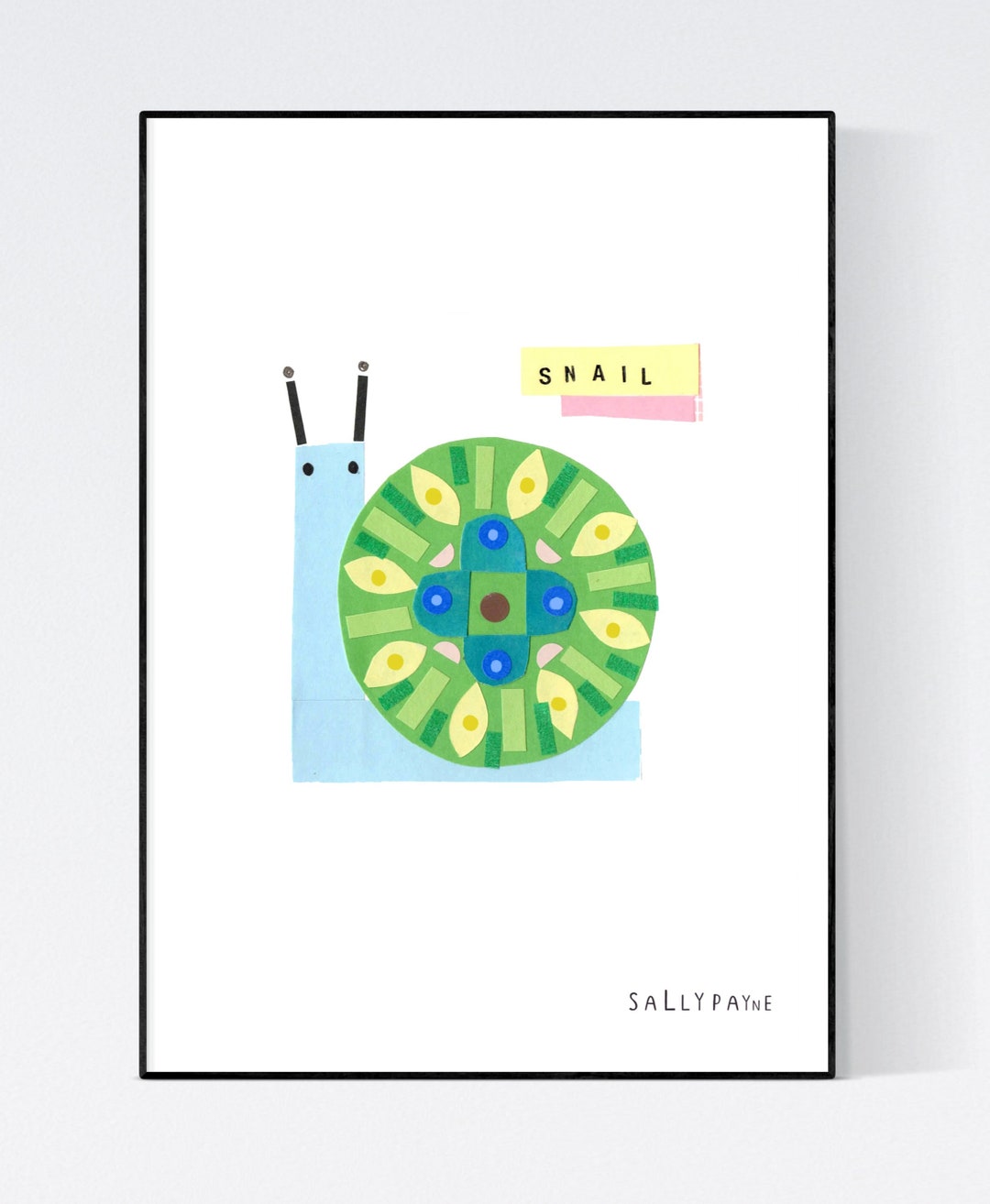 Snail Wall Art - Wall Art - Children's Prints - Children's Wall Art ...