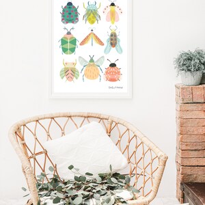 Bug Wall Art - Wall Art - Children's Prints - Children's Wall Art ...