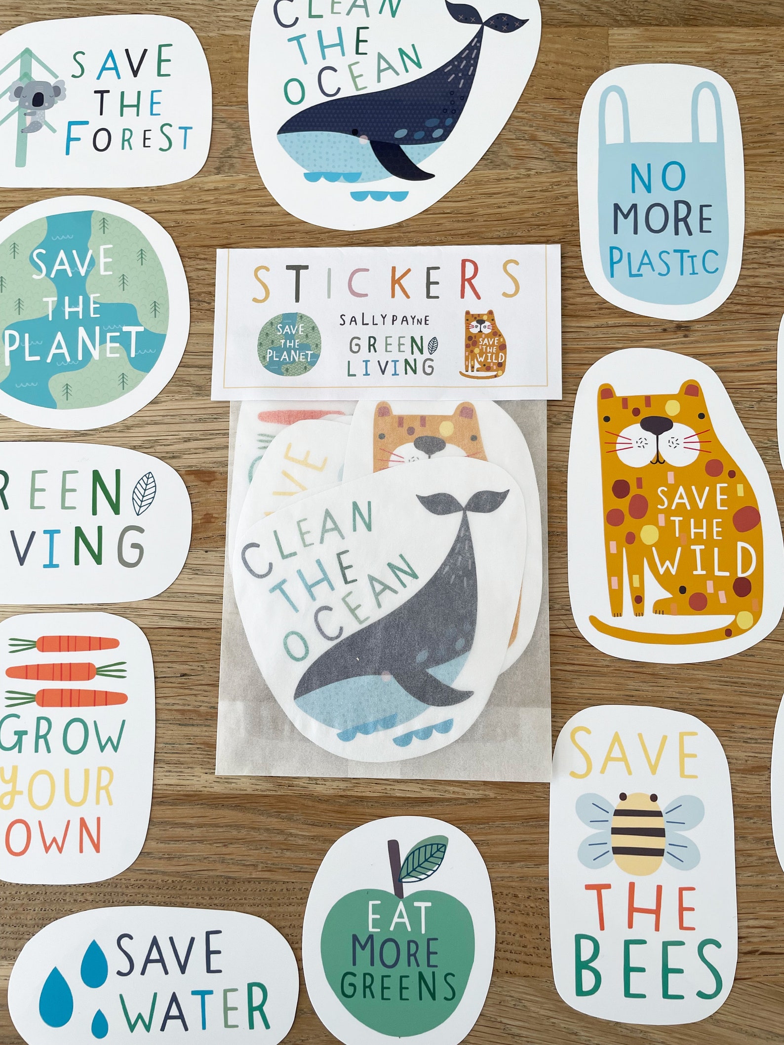 Environmental Awareness Stickers Kids Stickers Sticker - Etsy