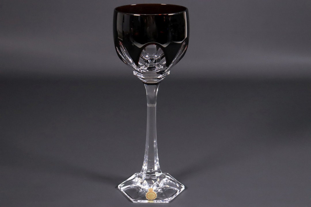 Crystal / Roman / Roman Glass / Wine Glass / Wine Red #P - Etsy