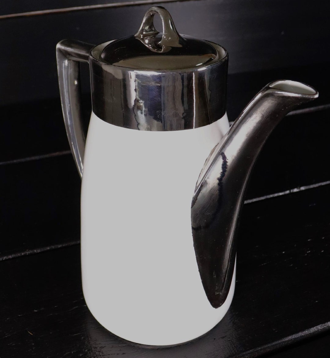 Antique KPM Krister Porcelain With Silver Decoration 3110 Jug 840/1 ...