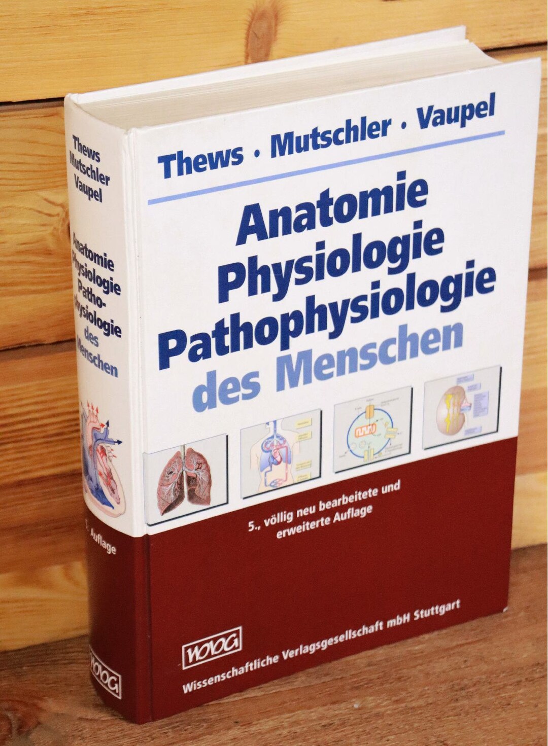 Thews Anatomy Physiology Pathophysiology of Humans / Textbook 868 Pages ...